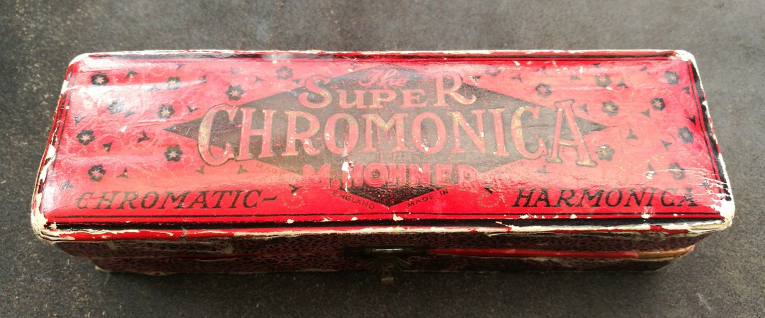 Vintage Harmonica - "the Super Chromonica" Chromatic Harmonica G by M ...