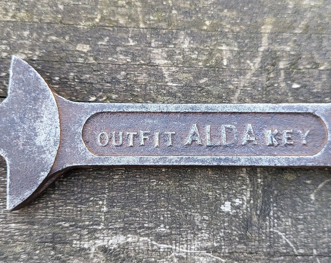 Antique "outfit ALDA Key". Antique French Automobile Wrench - Outfit ...