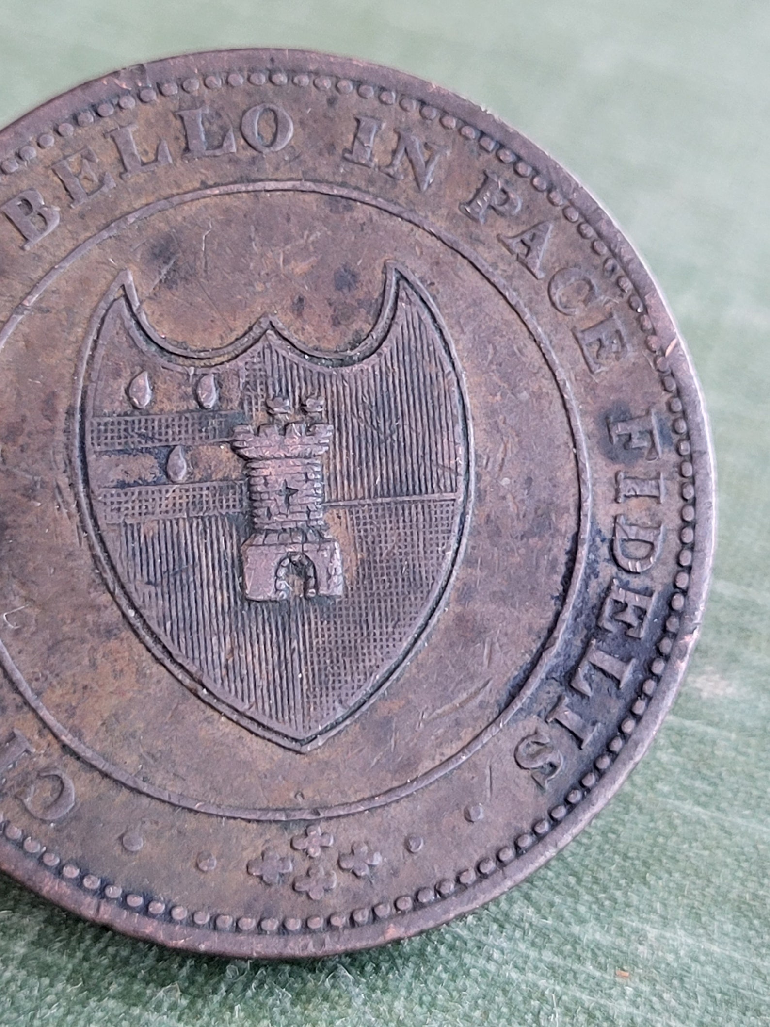 Antique One Penny Token. 1811 Worcester One Penny Token Worcester City ...
