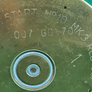 Vintage Jet Engine Brass Starter Cartridge - Cart. Elec. Eng. Start No ...