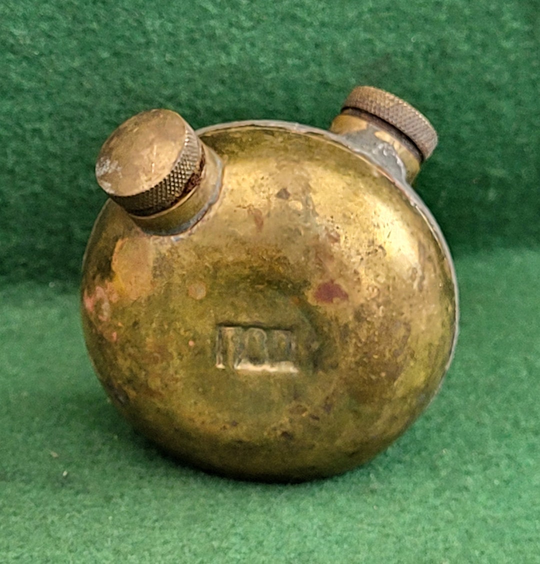 Vintage Soviet Brass Oiler Vintage Yugo Mauser Brass Oiler WWII Era ...