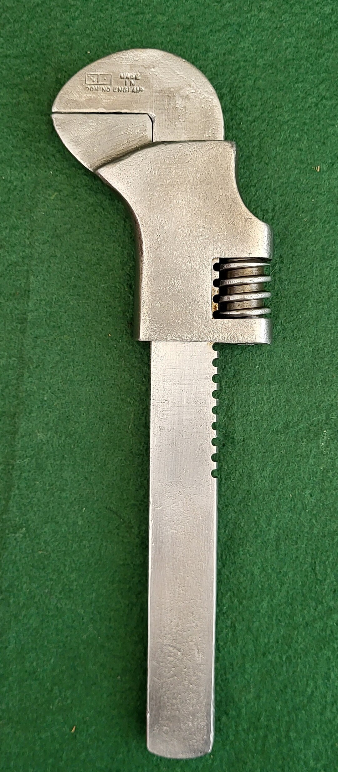 Antique Domino 9 Inch Adjustable Spanner. Domino Brand Made in England ...