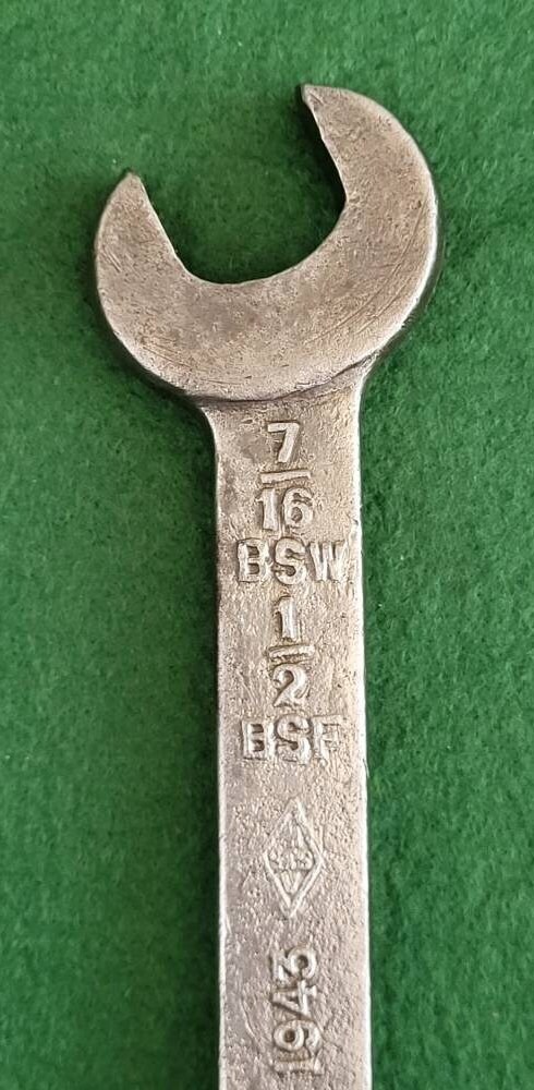 WWII British Military Spanner BSW and BSF With Broad Arrow - Etsy