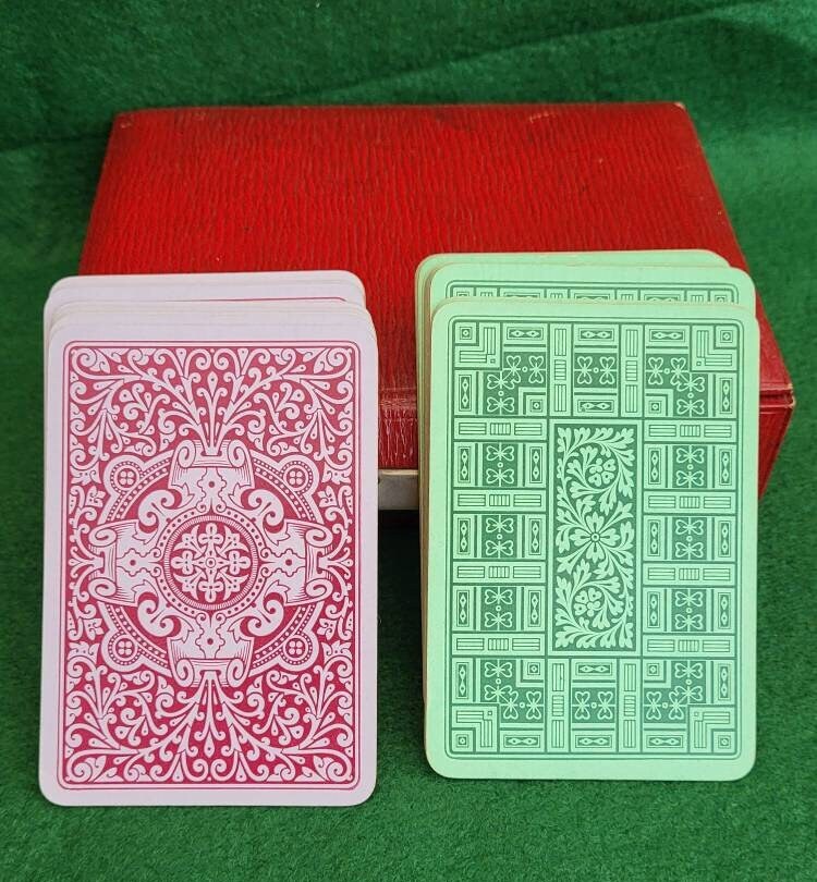 Rare Antique Piquet Card Game by De La Rue for Frank Smythson - Etsy