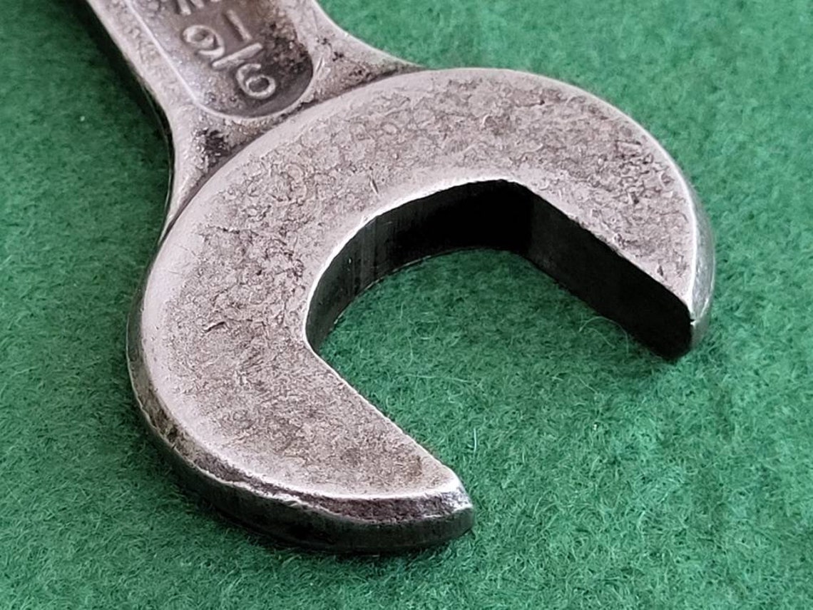 Vintage Lister Spanner - Vintage Lister 5/8 W and 9/16 W Open End ...