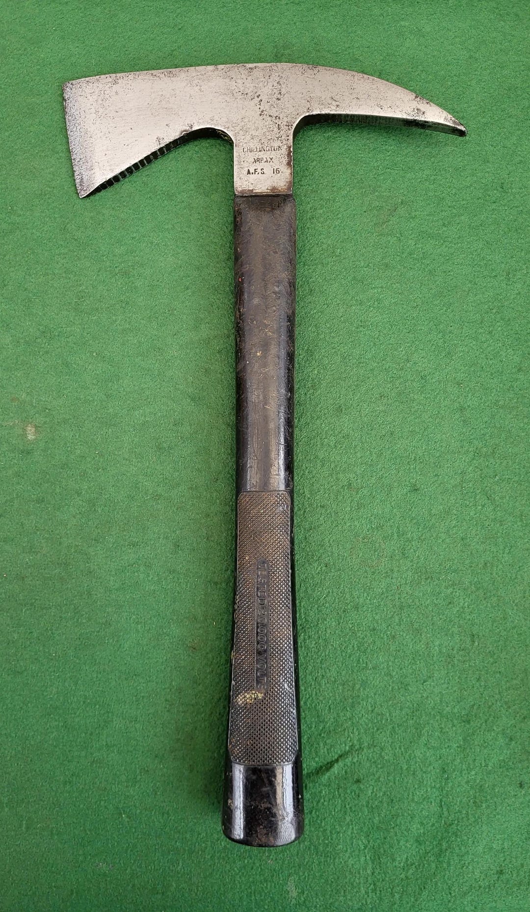 Vintage ARP Firemans Axe. Vintage Chlillington Arpax A.F.S. 15 Arp ...