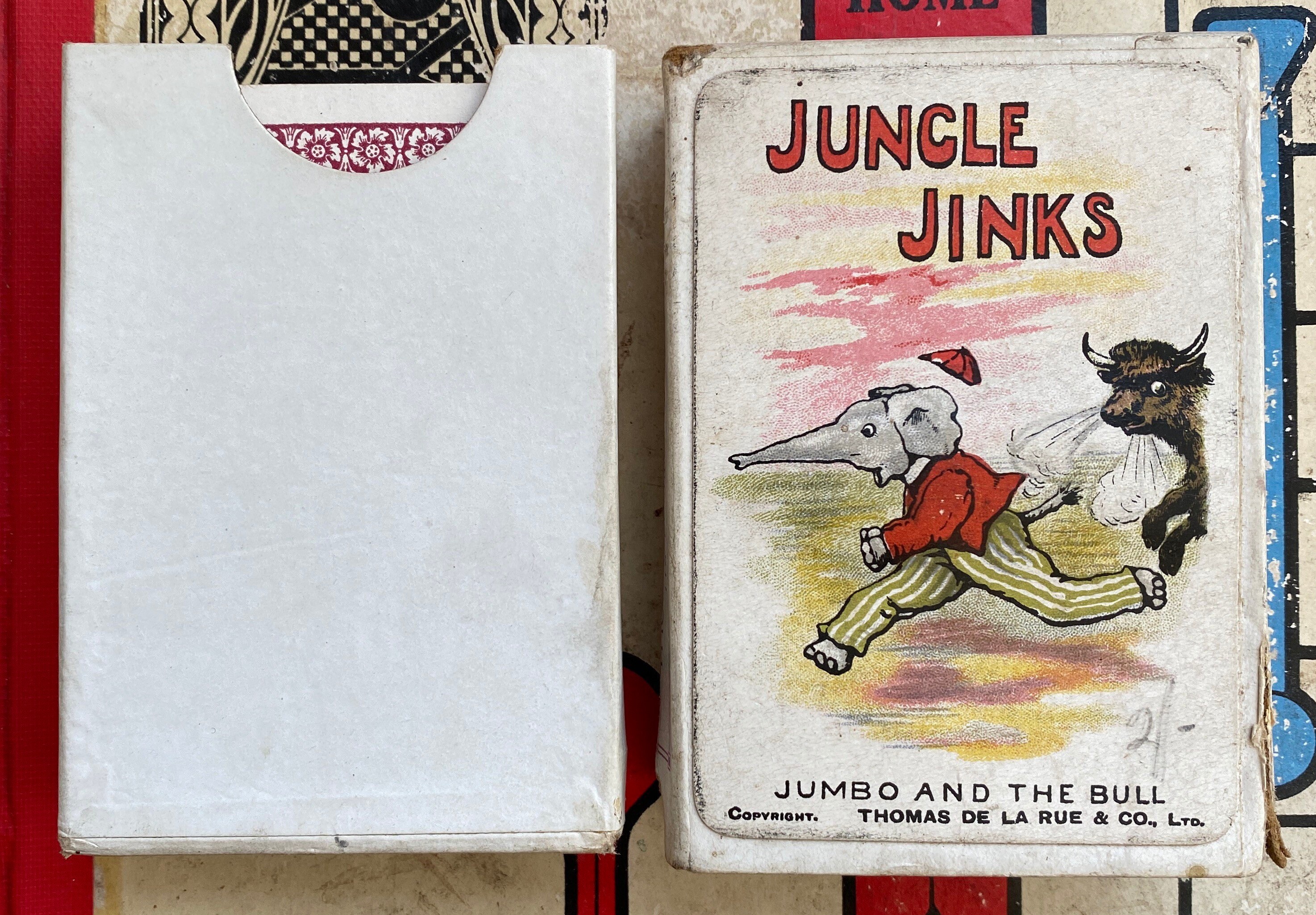 Rare Antique Jungle Jinks Card Game by Thomas De La Rue & Co - Etsy