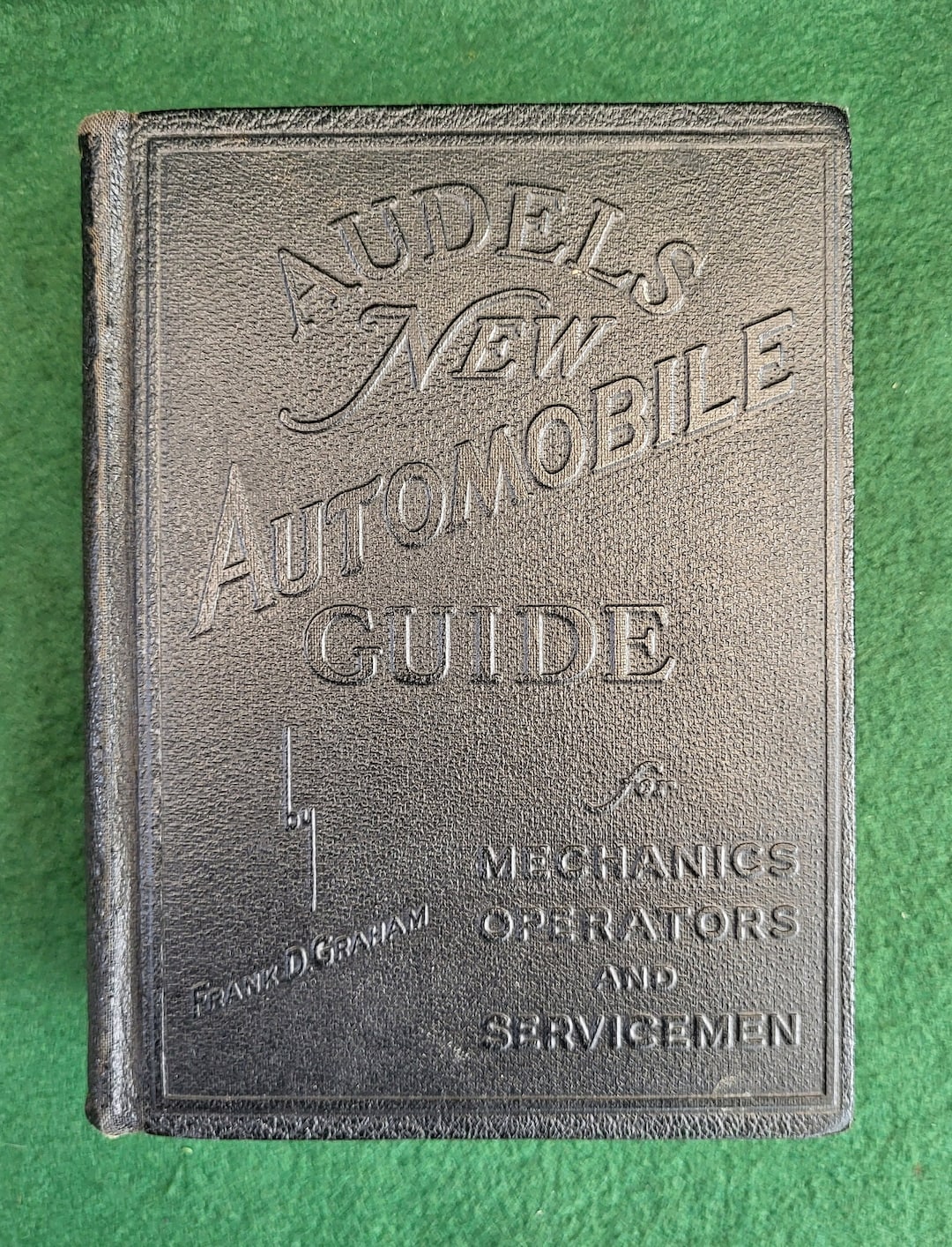 Vintage Workshop Manual - Audels New Automobile Guide for Mechanics ...