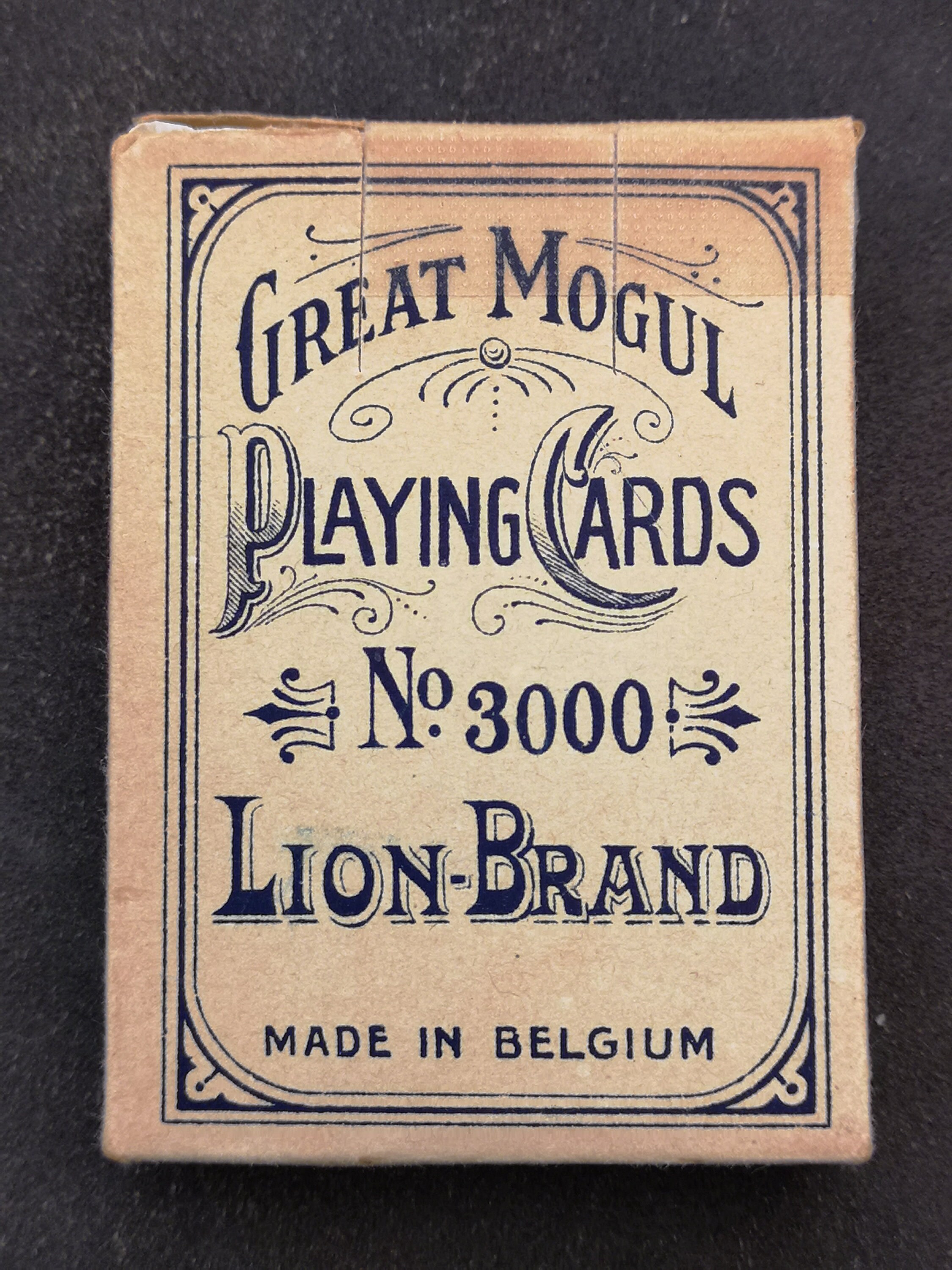 Bicycle Vintage Great Mogul Rider Back Playing Cards 12 Pack