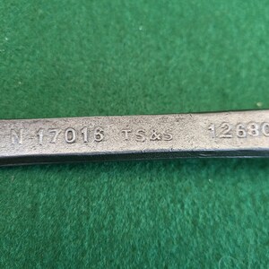 Vintage Ford/fordson Tractor Spanner - N - 17016 by TS&S (thomas Smith ...