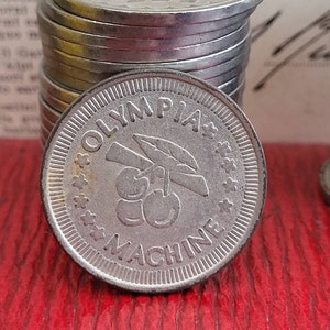 Vintage Circus Tokens and Gaming Machine Tokens. 40 Assorted Circus ...