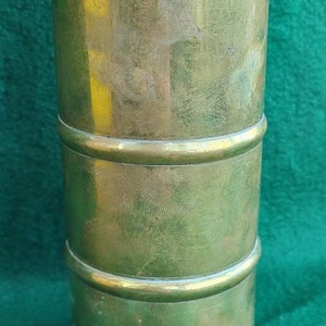 Vintage Jet Engine Brass Starter Cartridge - Cart. Elec. Eng. Start No ...