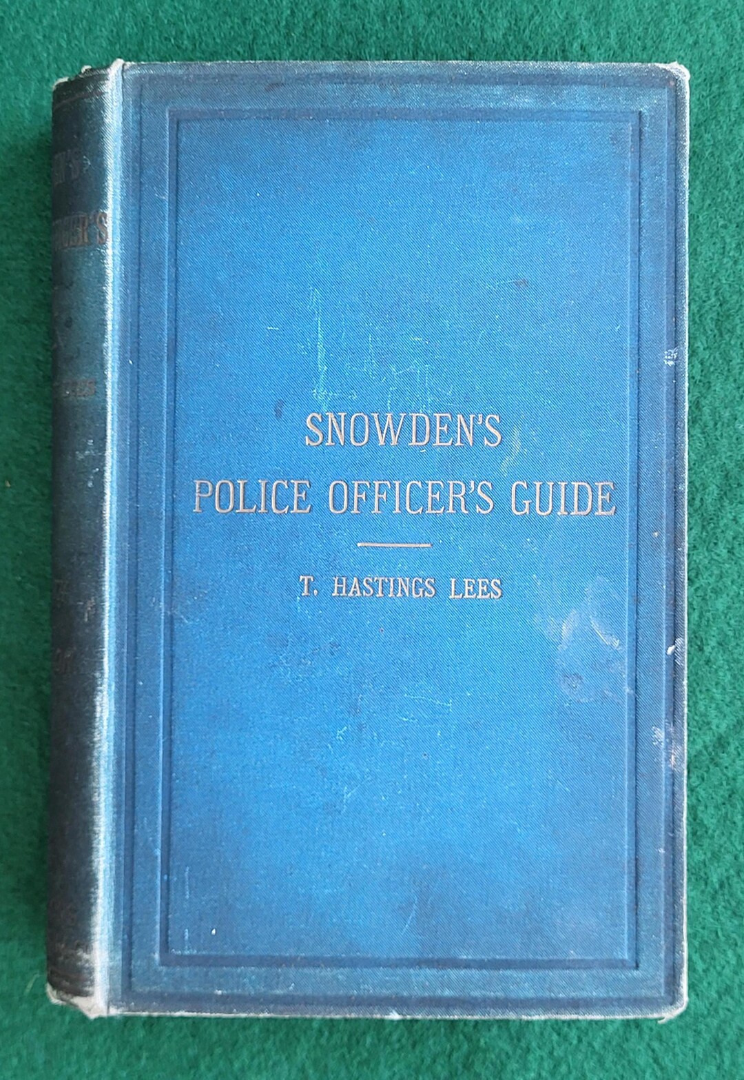 Antique Police Officer’s Guide. Victorian Police Officer’s Guide ...