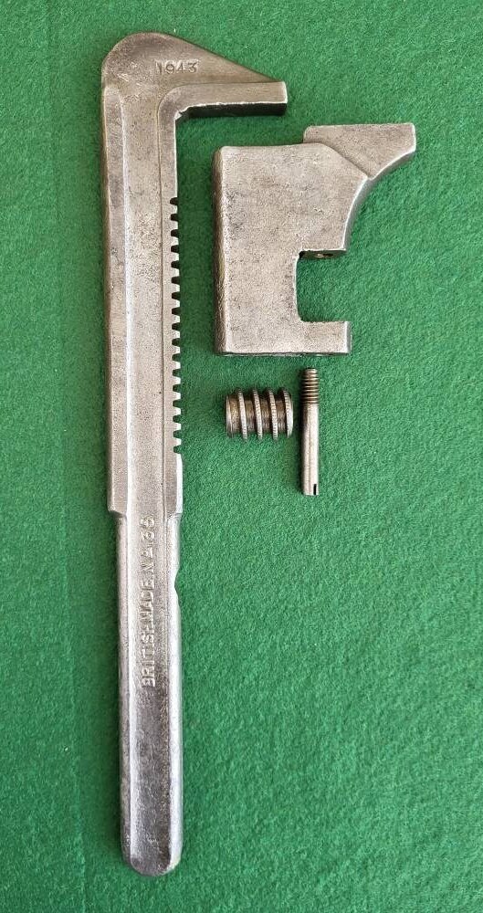 Vintage WW II 1943 Jenbro - British Made Adjustable Spanner. Vintage ...