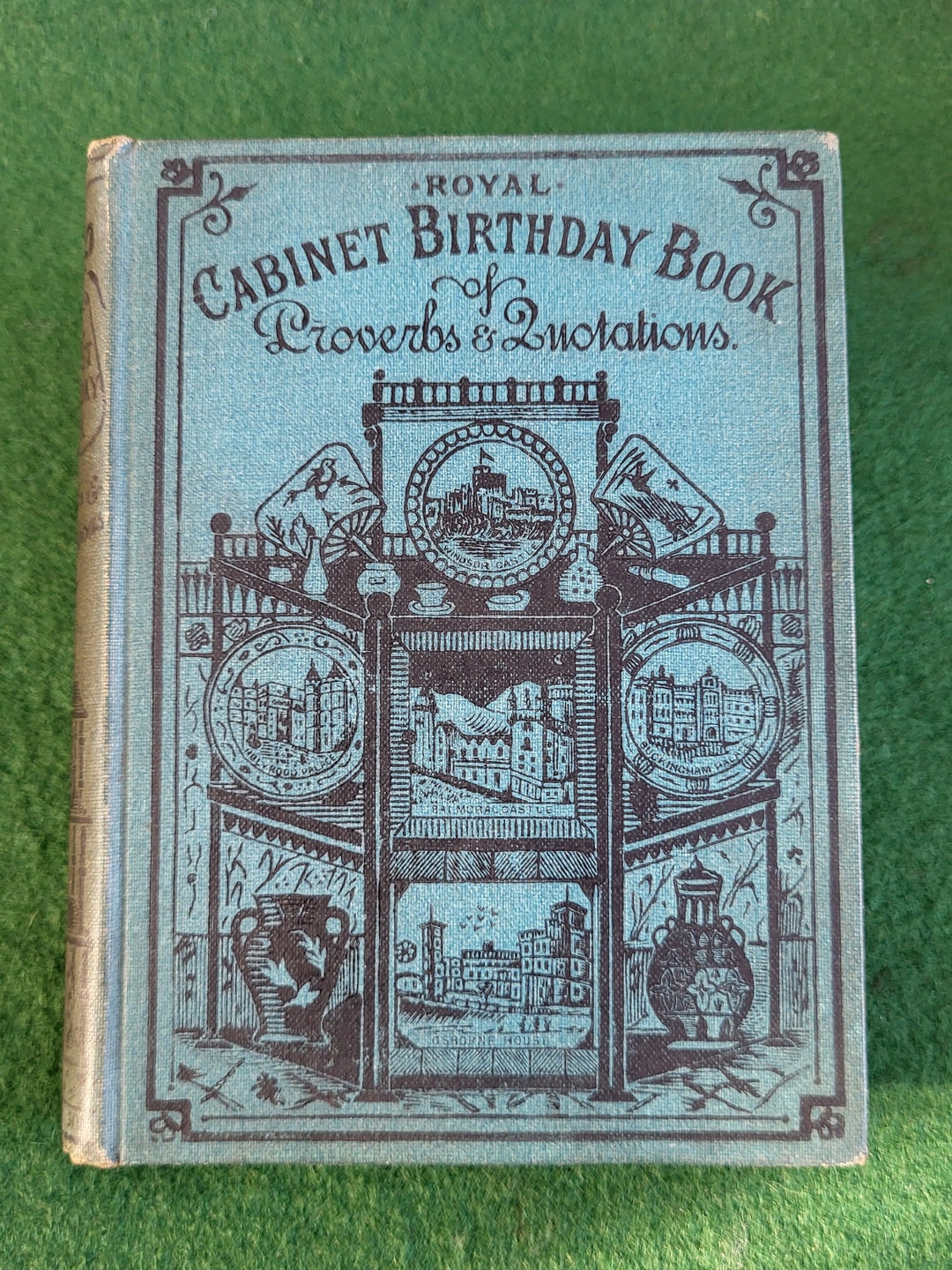 Antique Birthday Diary - Victorian Royal Cabinet Birthday Book of ...