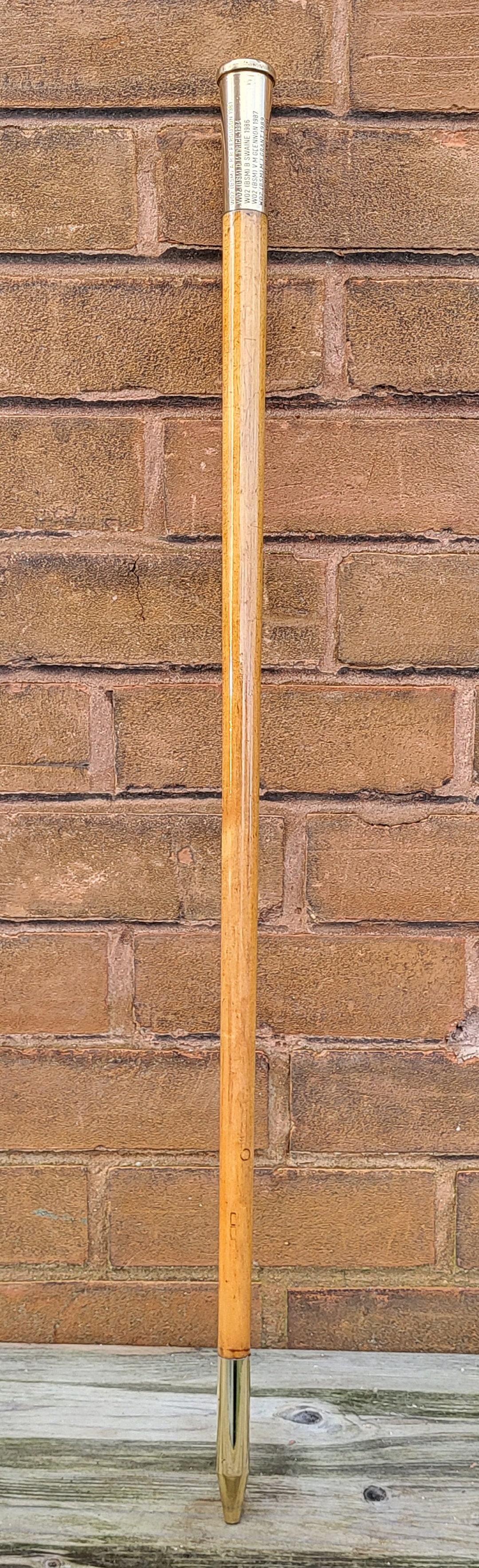 Vintage WO2 (BSM) Drill Cane. Vintage Royal Artillery WO2 (BSM) Drill ...