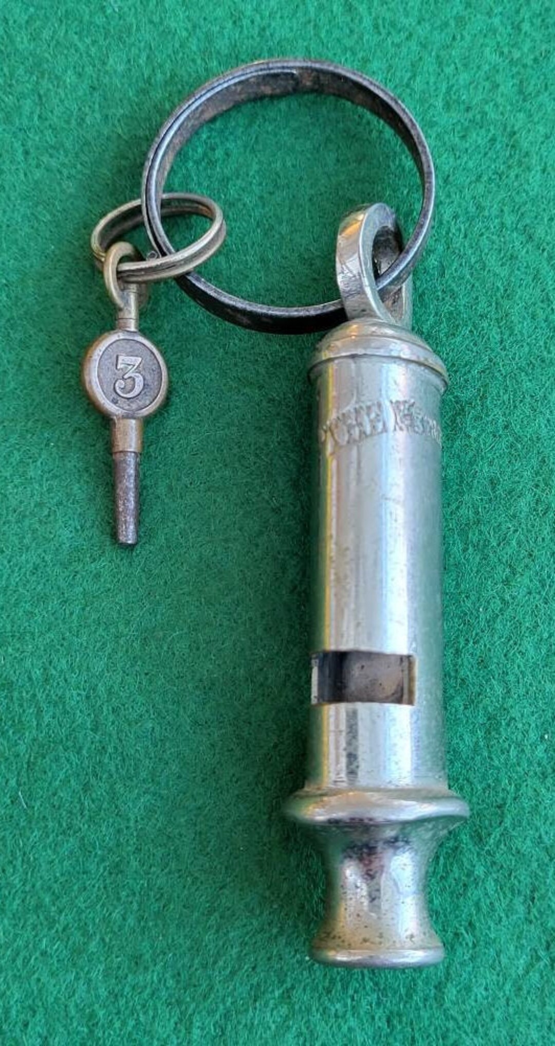 Vintage Joseph Hudson Oval Wistle. Vintage the Metropolitan Oval ...