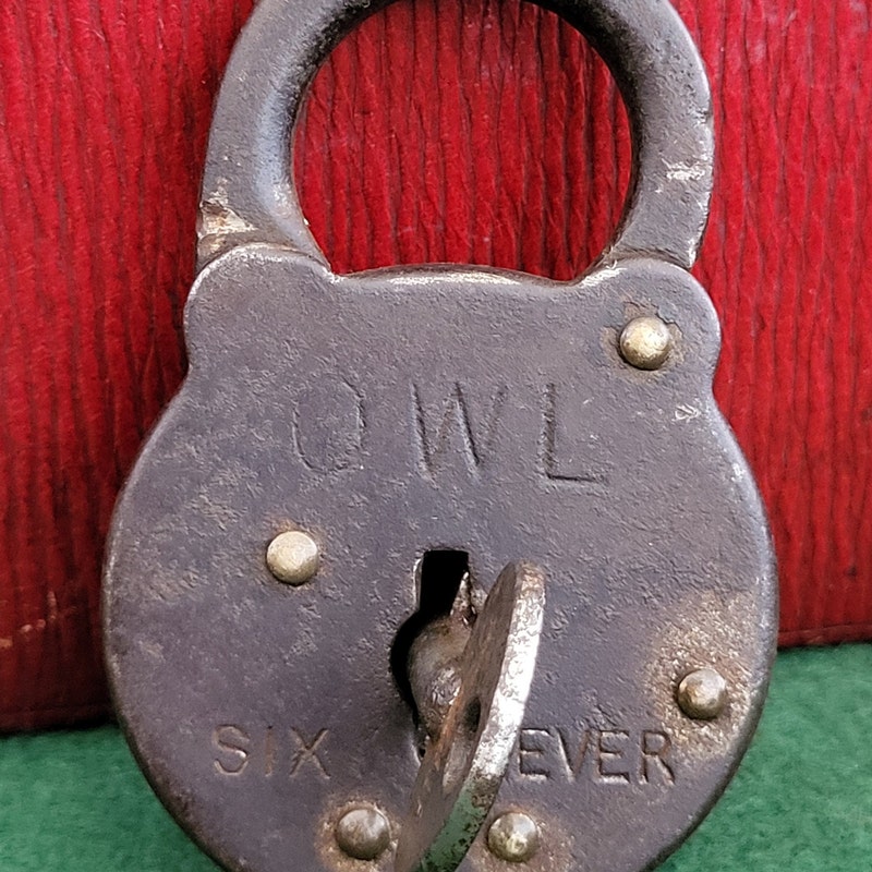 Antique Padlock - Etsy