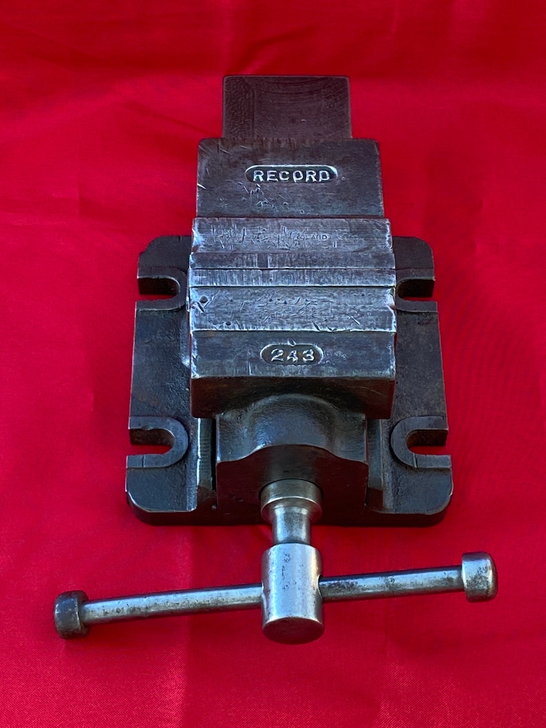 Vintage Record No 243 Machine Vice Registered Design 725781. Old ...