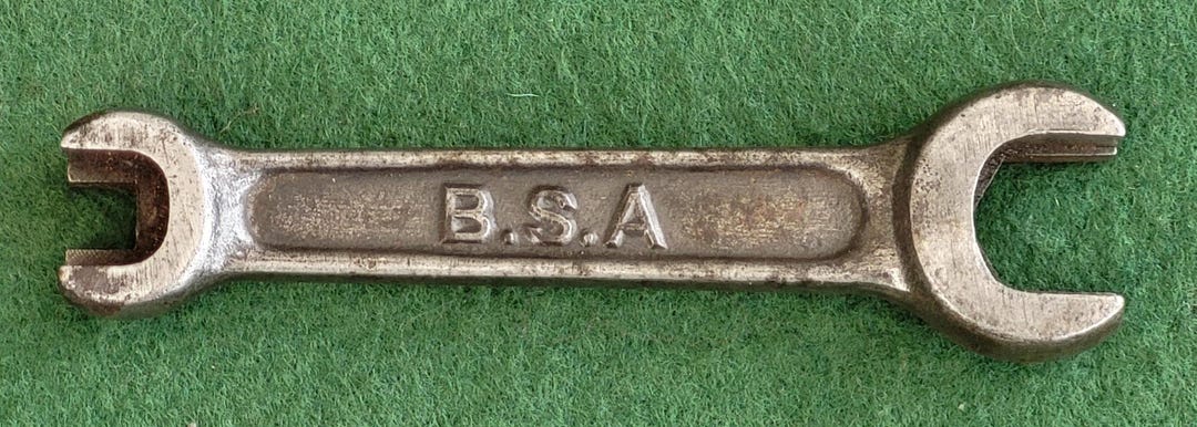 Vintage Original BSA 4 Way Spanner (birmingham Small Arms Co). Vintage ...