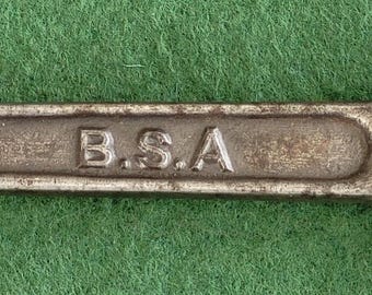 Vintage Original BSA 4 Way Spanner (P) (birmingham Small Arms Co ...