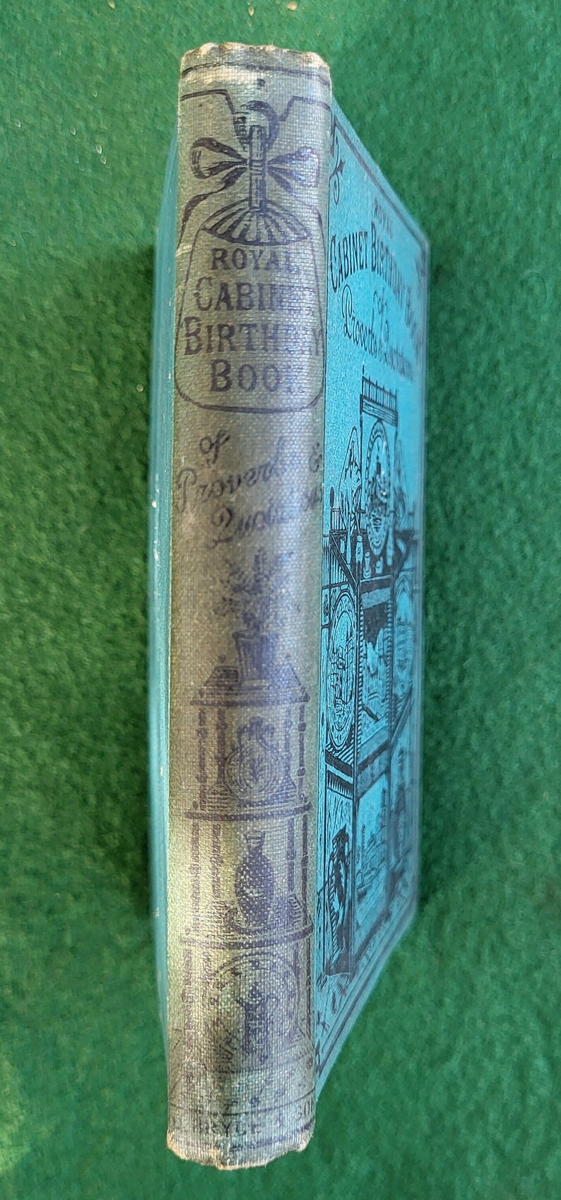 Antique Birthday Diary - Victorian Royal Cabinet Birthday Book of ...