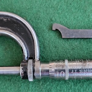 Vintage Slocomb 1 Inch Micrometer. Vintage J.T. Slocomb No 25 ...