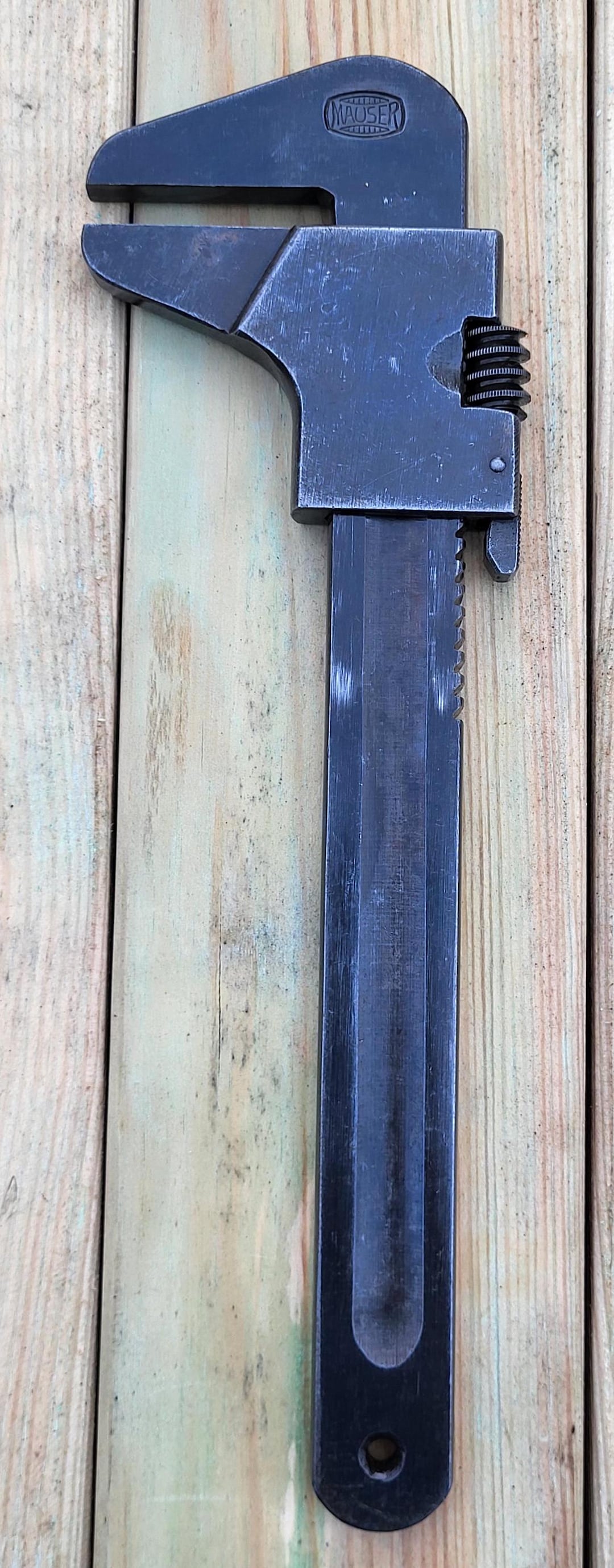Vintage Mauser Adjustable Wrench. Very Good Clean Vintage Mauser 11 1/2 ...