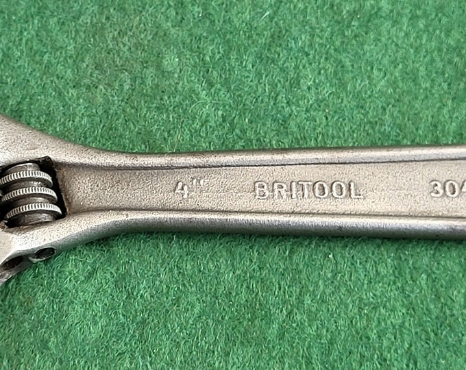 Unusual Vintage Britool 4 Inch Adjustable Spanner - Made in Sweden ...