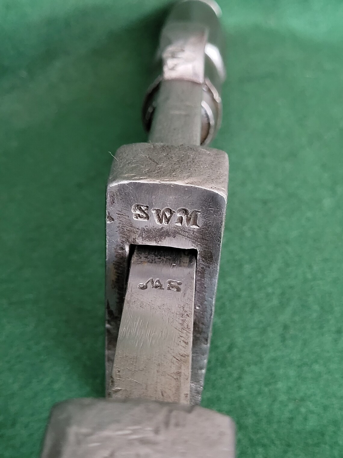 Antique Double Bar Adjustable Spanner. Large Heavy Antique Double Bar ...