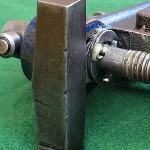 Vintage Unusual Jewellers Bench Vice. Small Strong Bench Vice ...