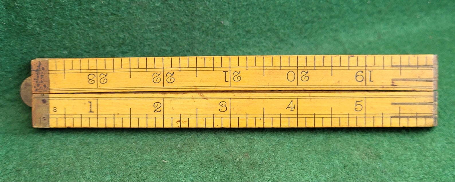 Vintage Folding Boxwood 2 Foot Rule No 1375 by Rabone. Vintage J ...