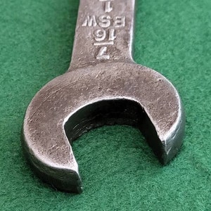 WWII British Military Spanner - BSW and BSF, With Broad Arrow Mark 1943 ...