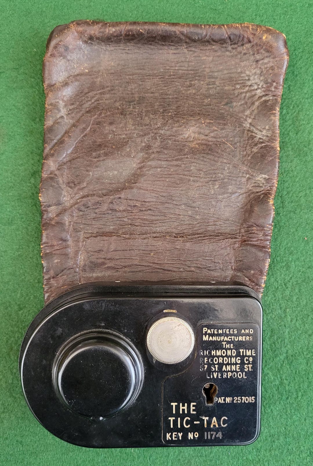 Rare Vintage Tic-tac Bag. Vintage Leather and Bakelite Tic-tac Bag ...