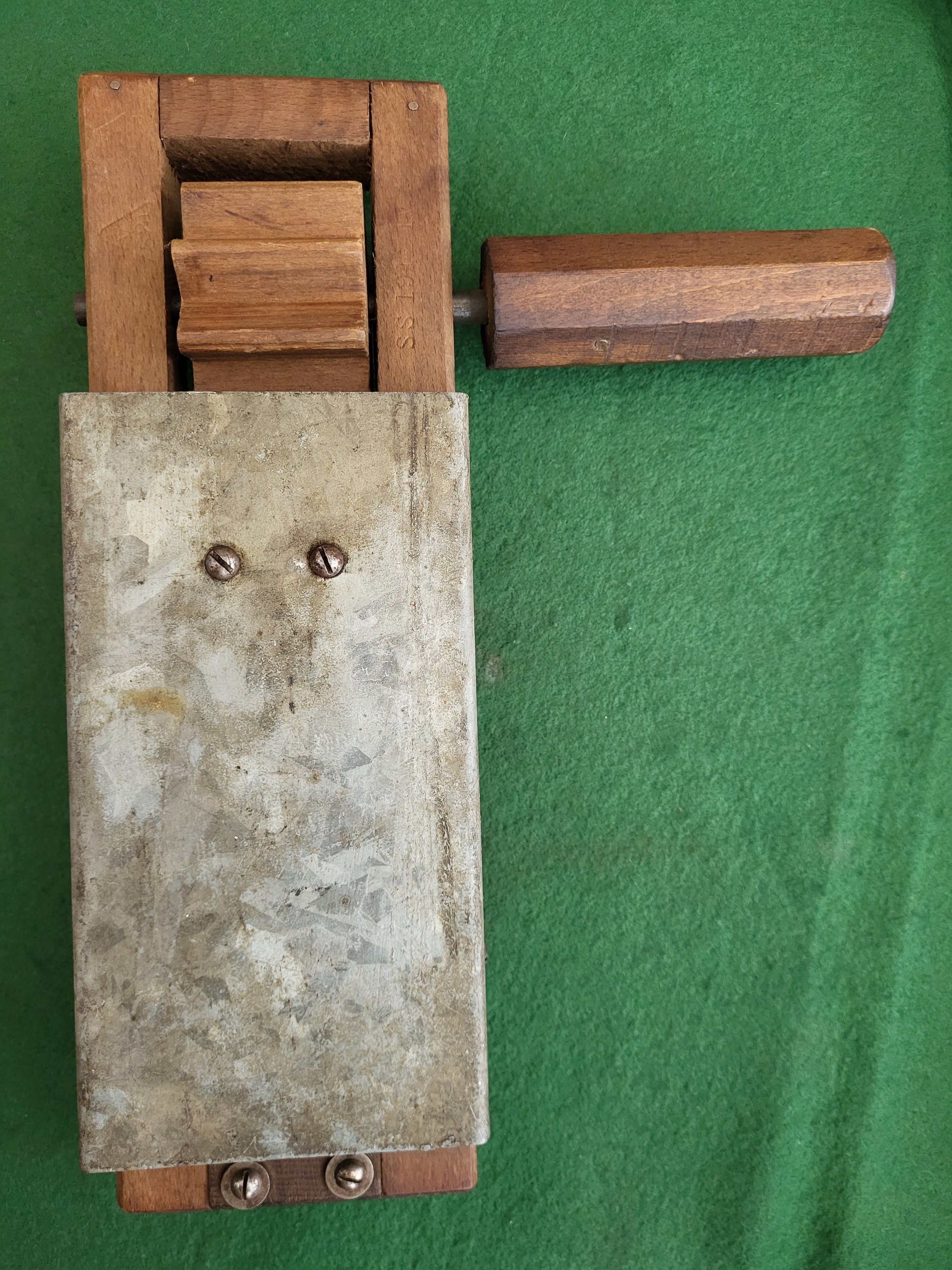 WWII Anti-gas Rattle. WWII Wooden Gas Rattle. Vintage WWII Gas Warning ...