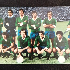 Vintage 1970's FKS Euro Soccer Postcards - No's 3, 20, 23, 30, 35, 41 ...
