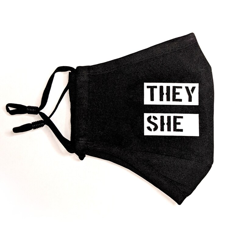 Adjustable Equality Pronoun Masks 1 3 5 Pack - Etsy