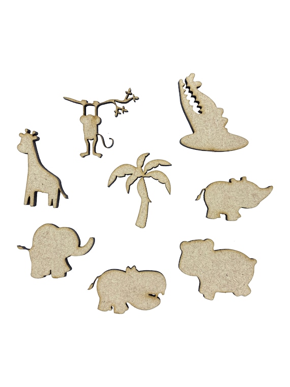 Jungle Animal Shapes