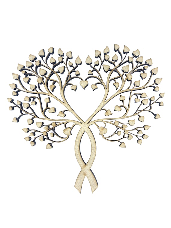 2x Heart Shape Tree Branches 10cm Wood Craft Embelishments - Etsy