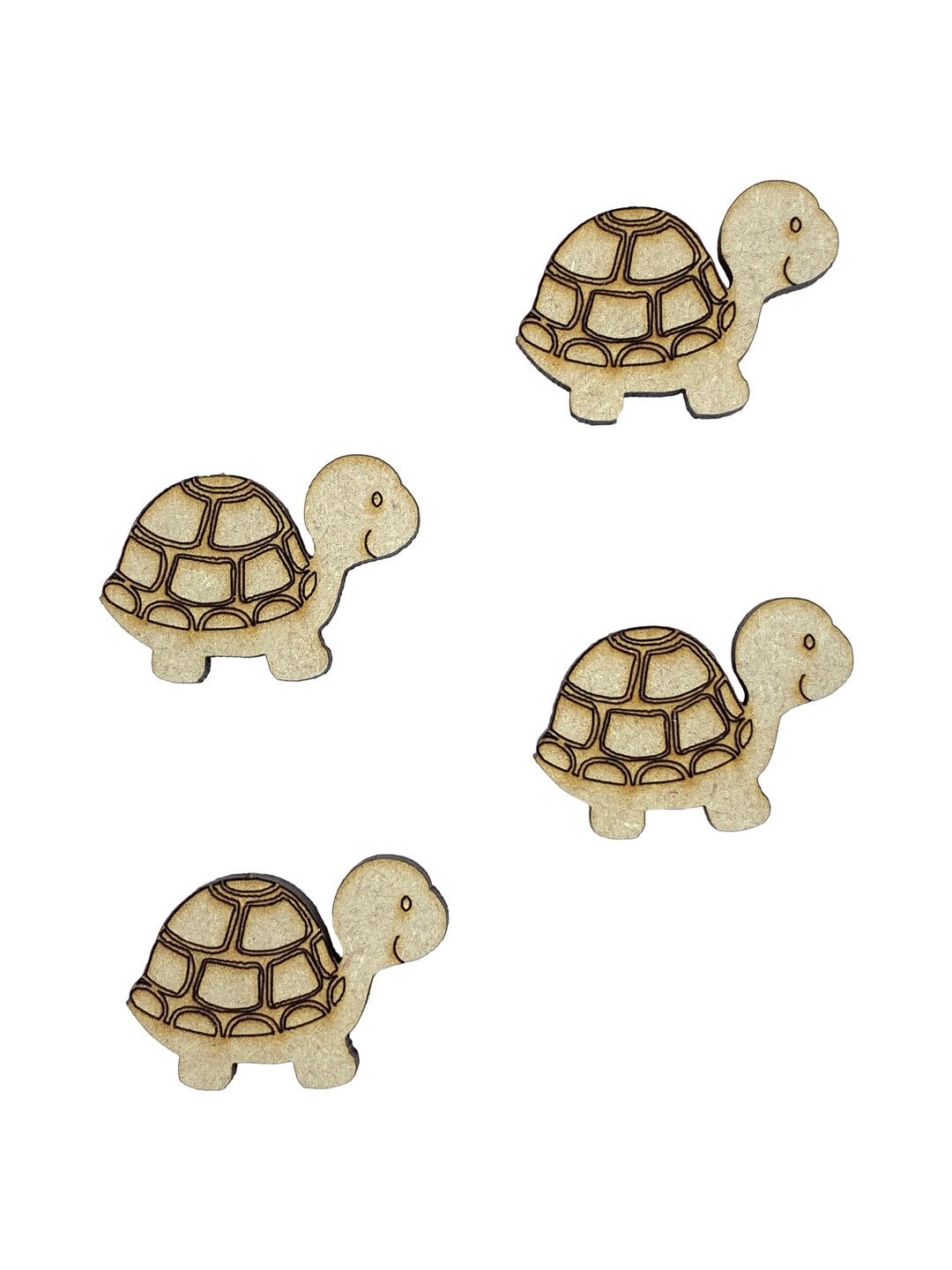 16x Tortoise Turtle 3cm Wood Craft Embelishments Laser Cut Shape MDF - Etsy