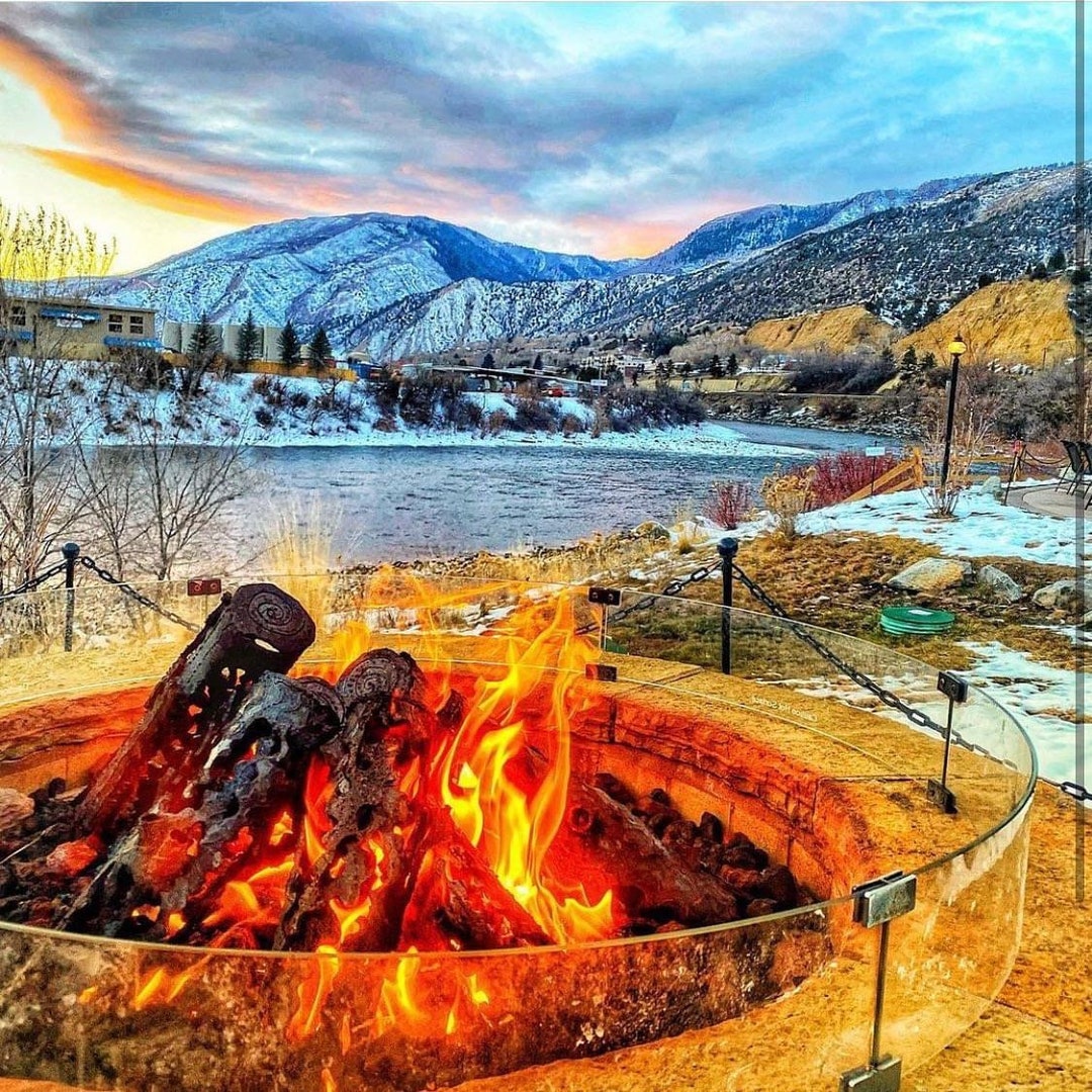 Set of 10 Steel Gas Fire Pit Logs | Fire Pit Ideas - Etsy