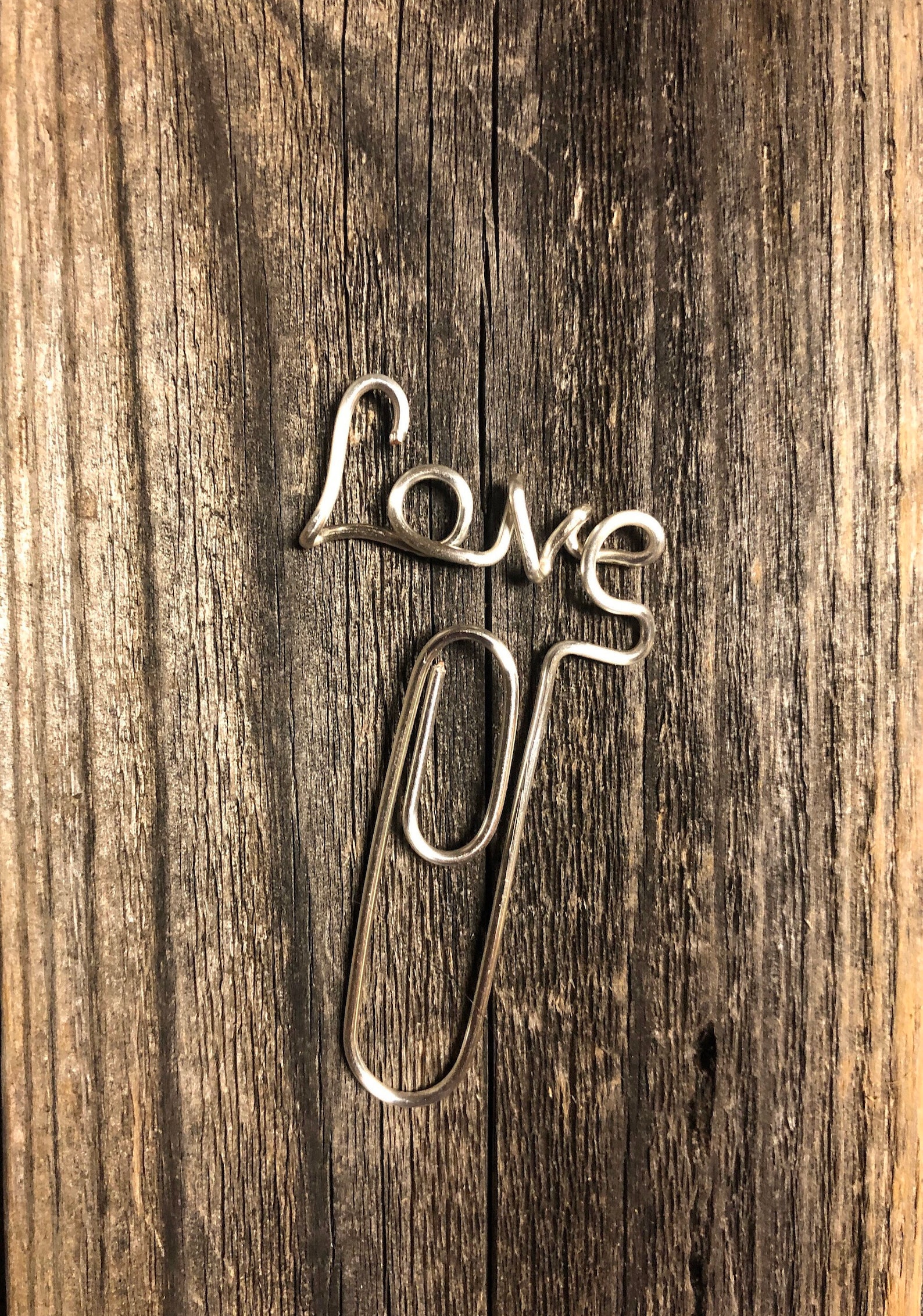 Love Wire Paperclip Bookmark, Faith Gift, Scripture - Etsy