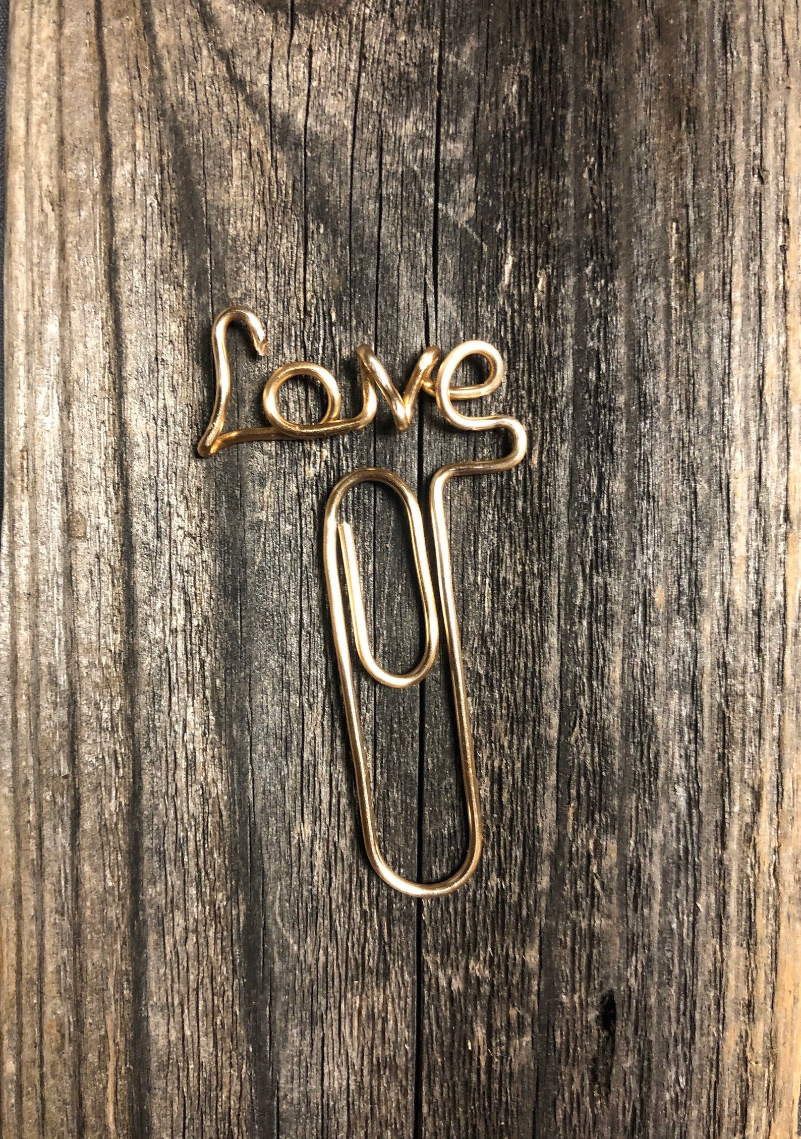 Love Wire Paperclip Bookmark, Faith Gift, Scripture - Etsy