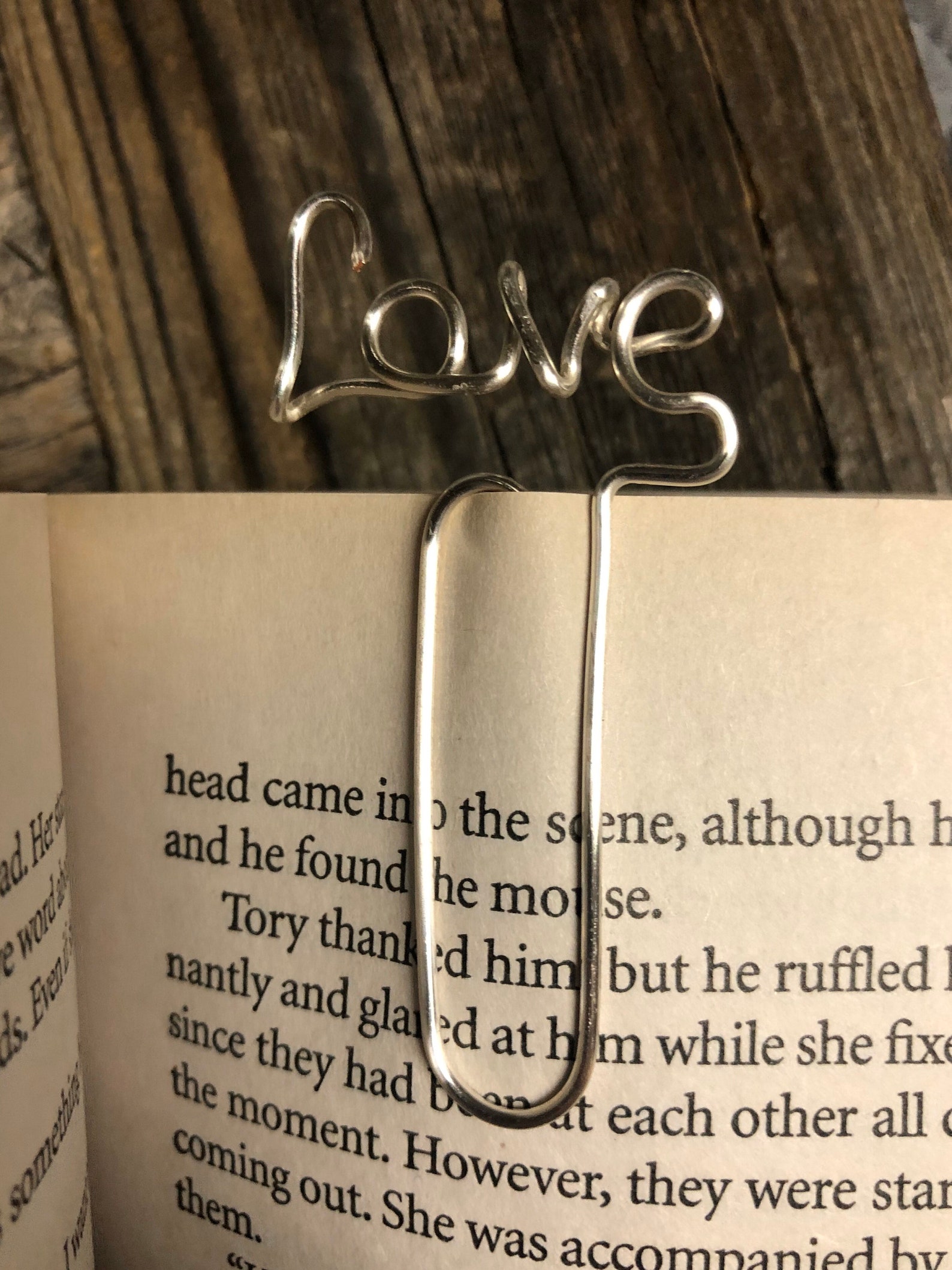 Love Wire Paperclip Bookmark, Faith Gift, Scripture - Etsy