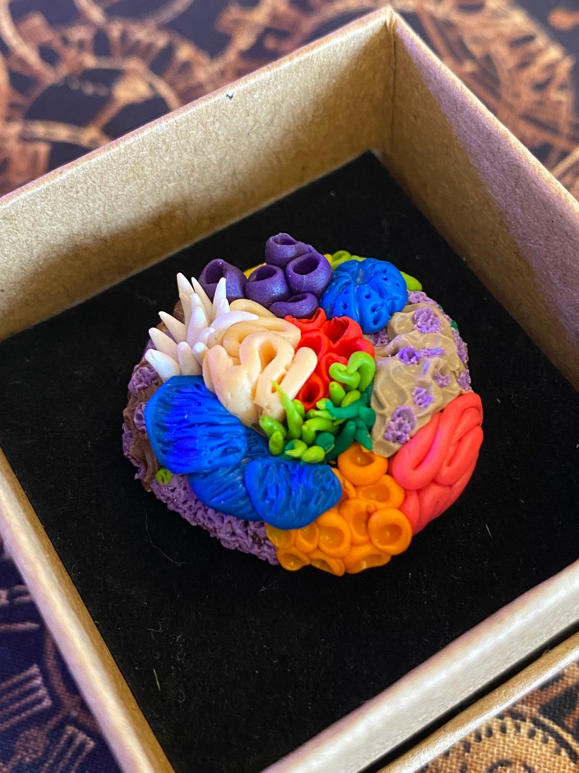 Coral Reef Ring - Etsy