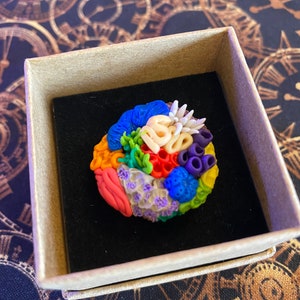 Coral Reef Ring - Etsy