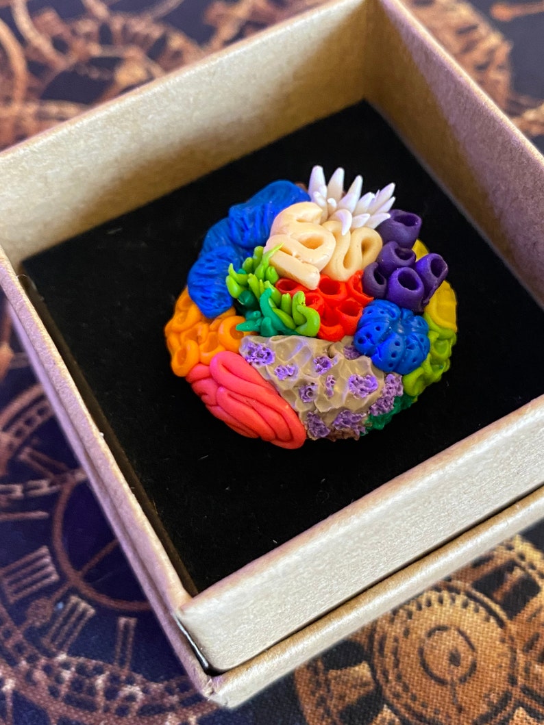 Coral Reef Ring - Etsy