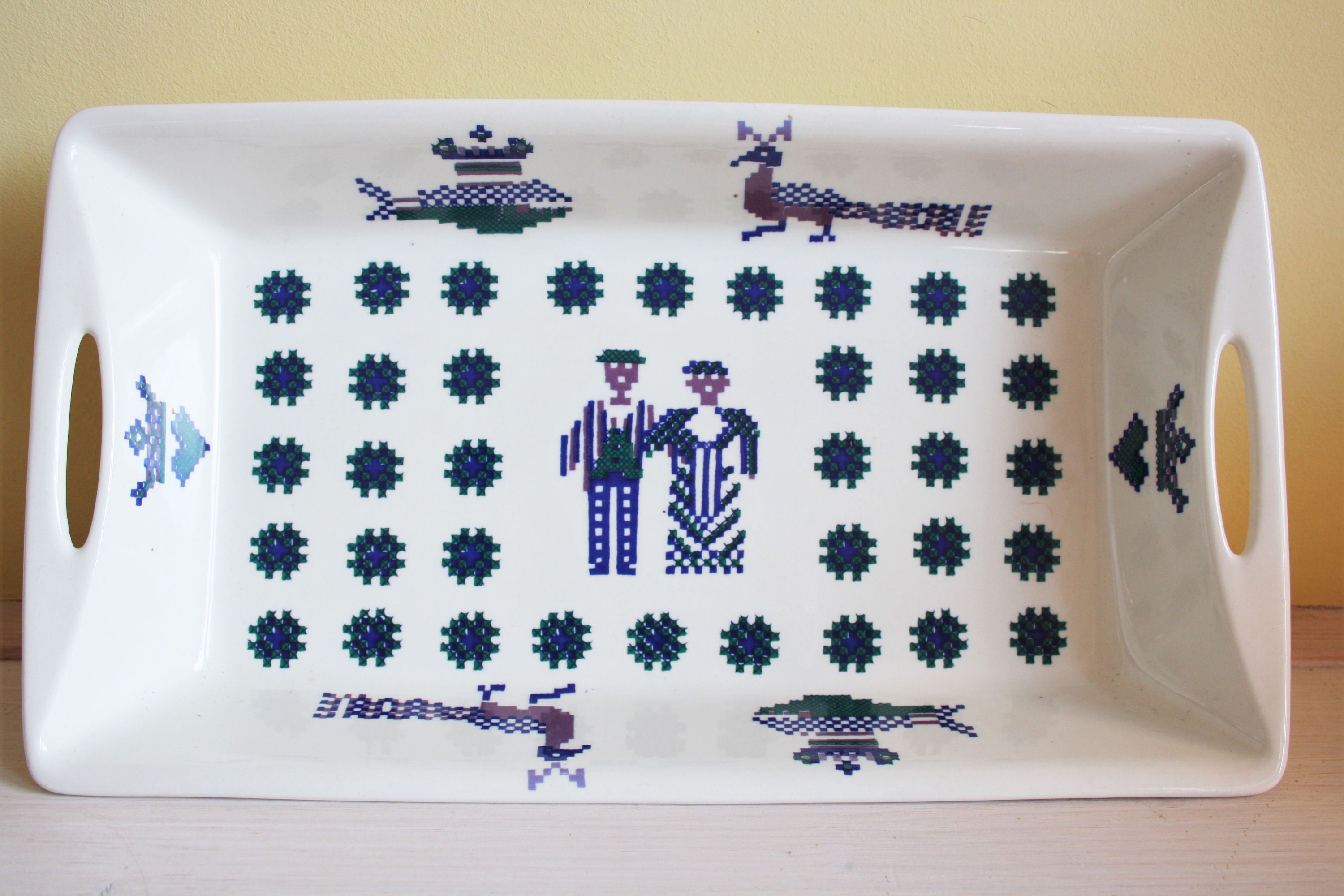 Figgjo Flint Menu Oven Tray Serving Dish by Turi Gramstad, Norwegian ...