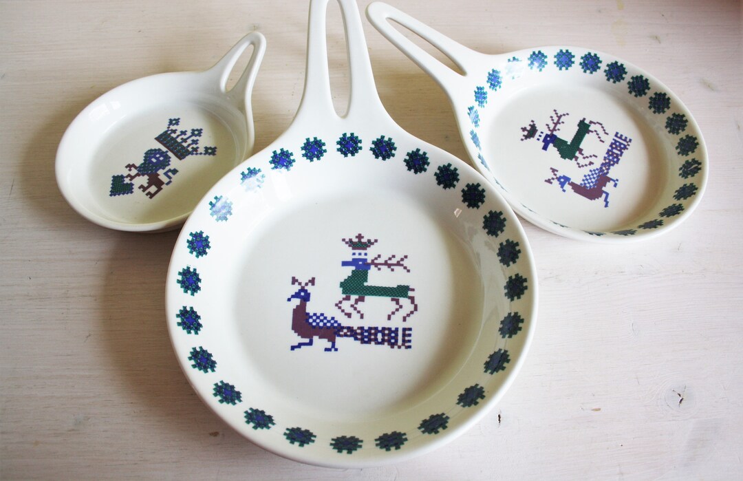Figgjo Flint Menu Cooking Pan by Turi Gramstad, Norwegian Mid Century ...