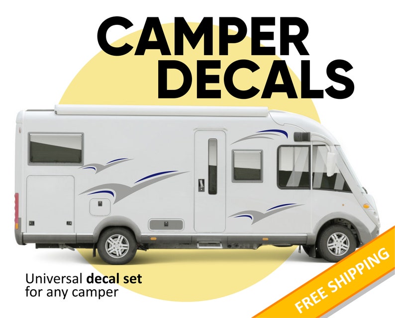 Camper Decal Custom Rv Vinyl Decal Camper Rv Motorhome Etsy